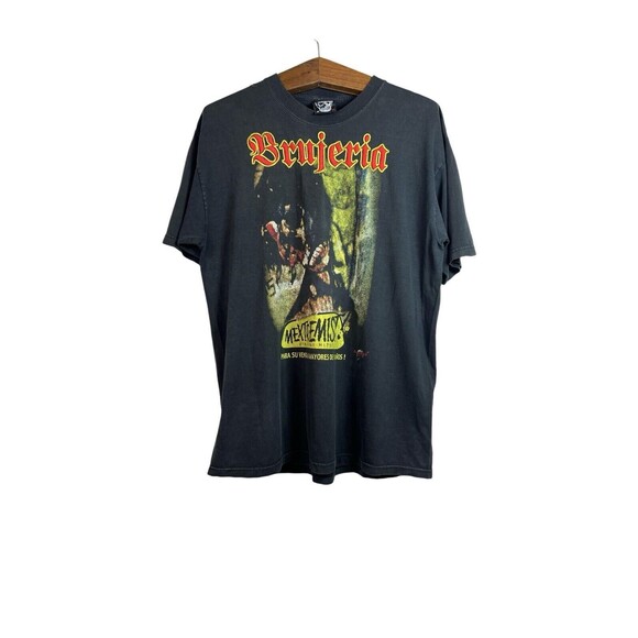 Rock & Death | Shirts | Vintage Brujeria Y2k Mextremist Black Tshirt ...